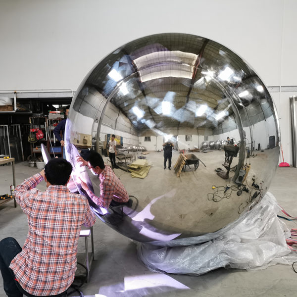 304 stainless steel mirror ball 2500mm large mirror stainless steel ...